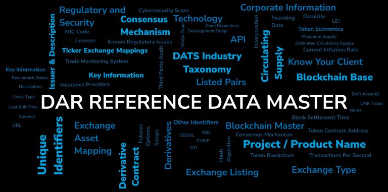 Reference Data Master & Crypto Taxonomy