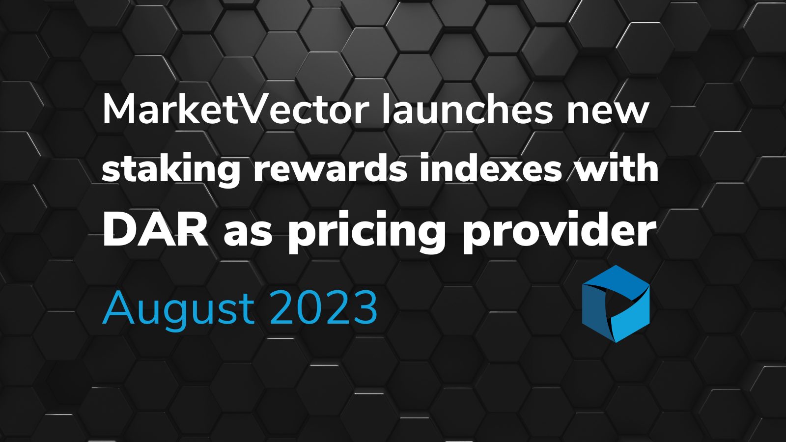 MarketVector Indexes Launches the MarketVector Figment Ethereum Staking ...